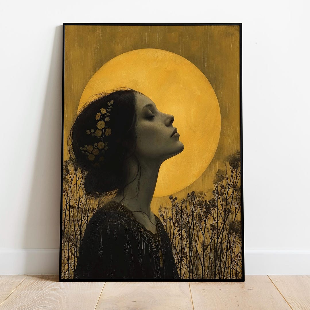 Arte de parede da Deusa Sol | Impressão da Mitologia Nórdica ...