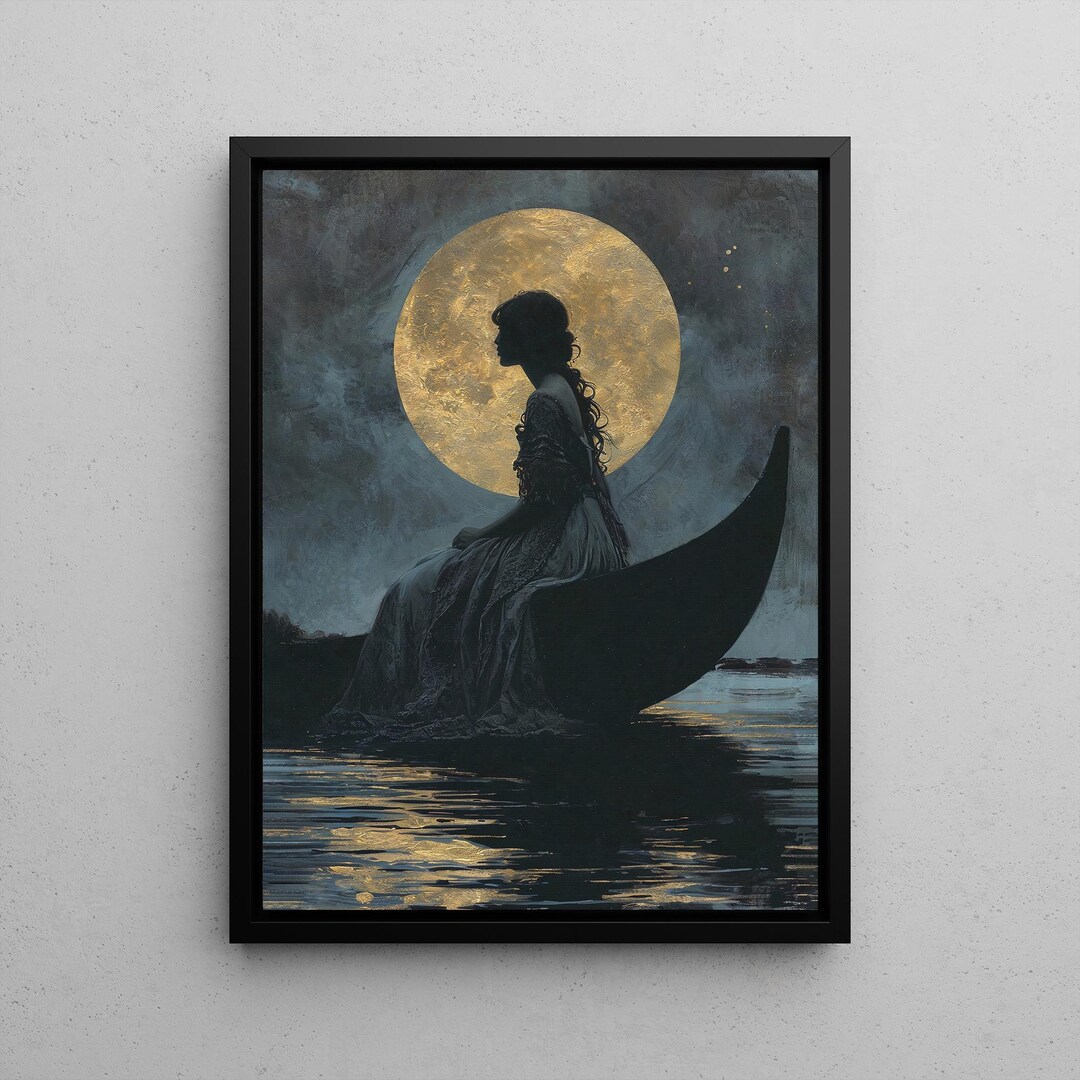 Galene Framed Canvas Art Nouveau, Framed Art, Canvas Painting, Greek ...