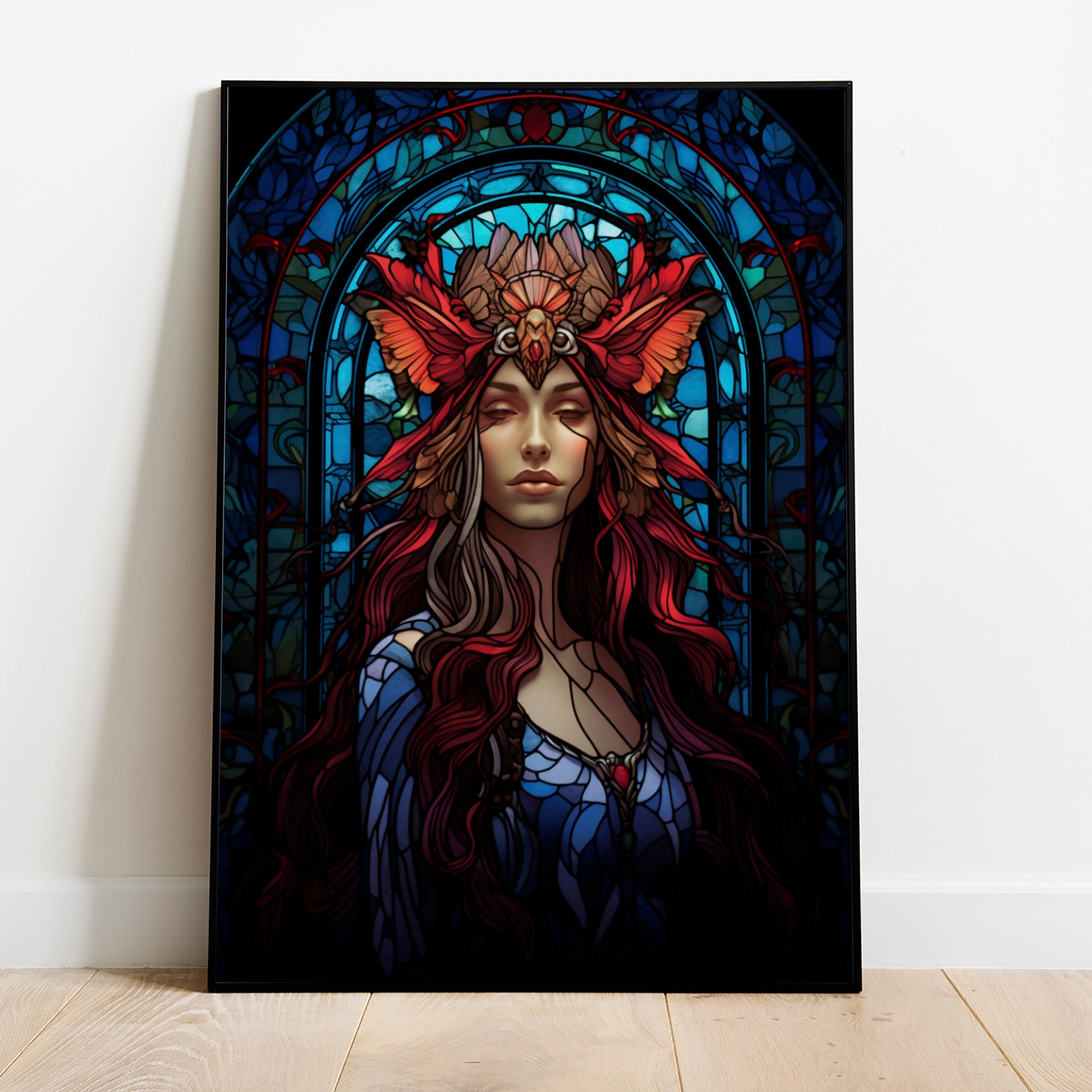Hel Norse Goddess of the Underworld Hel Poster Dark - Etsy