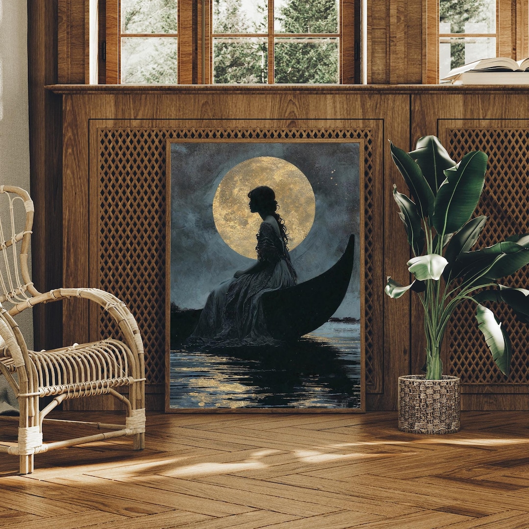 Galene Premium Poster, Greek Goddess of Calm Waters, Art Nouveau Print ...