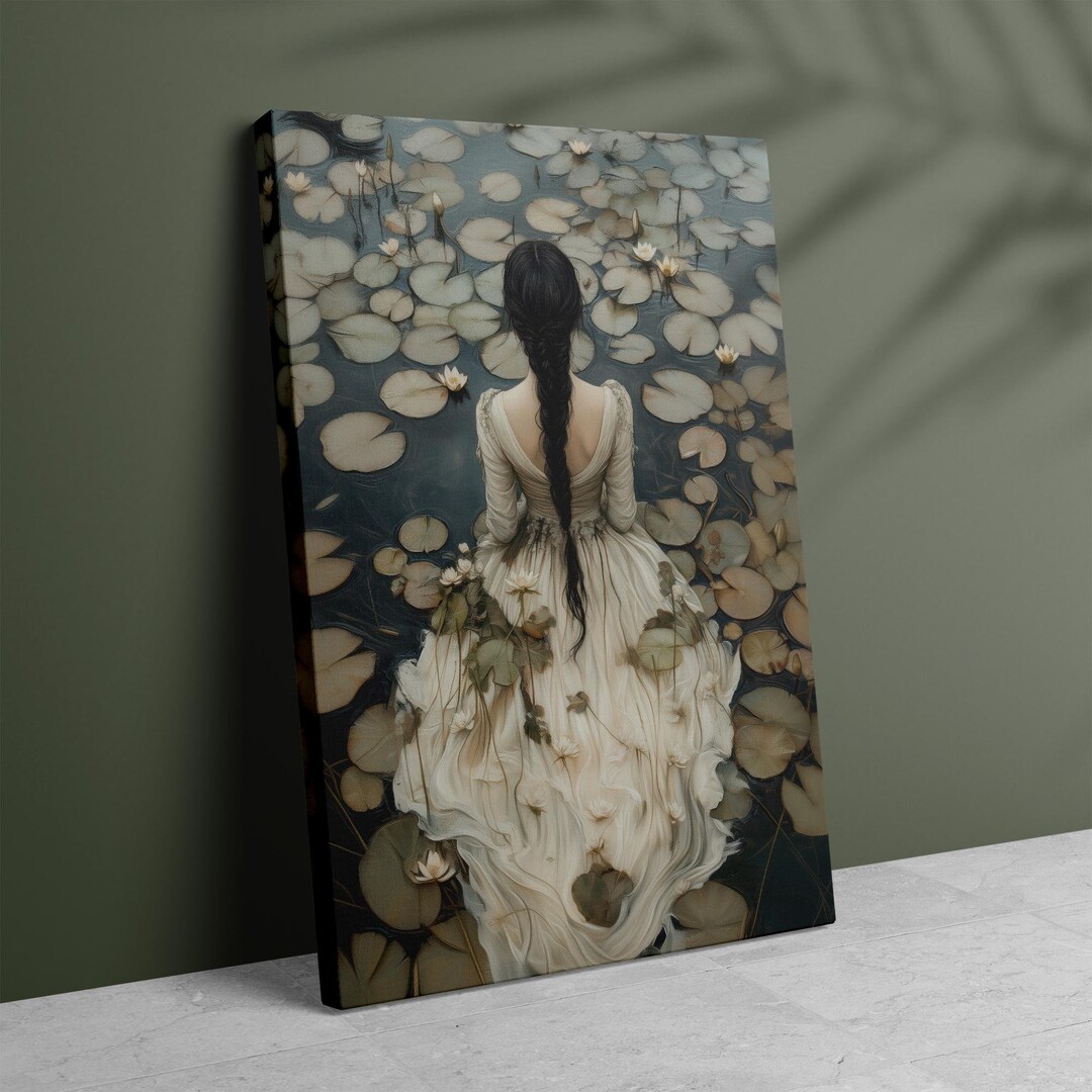Goddess Galene Canvas Art, Greek Goddess of Calm Waters, Greek ...