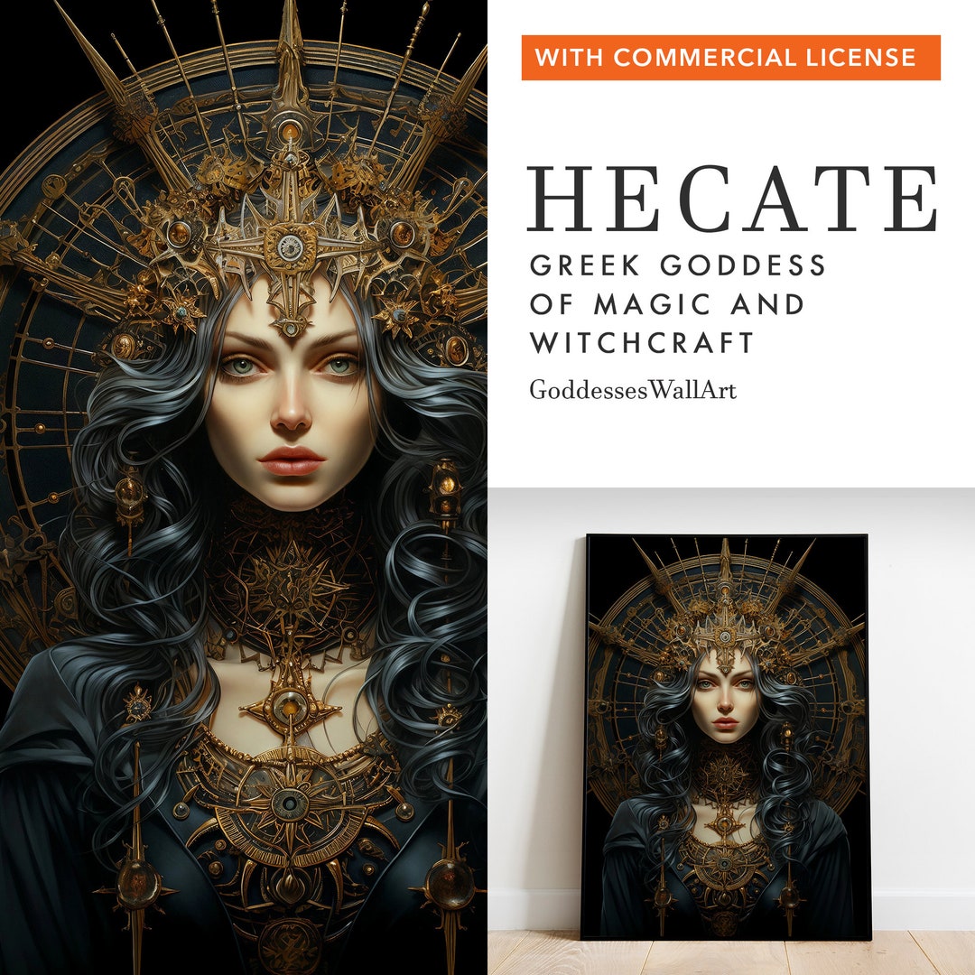 Hecate Greek Goddess of Magic and Witchcraft, Hekate, Renaissance ...