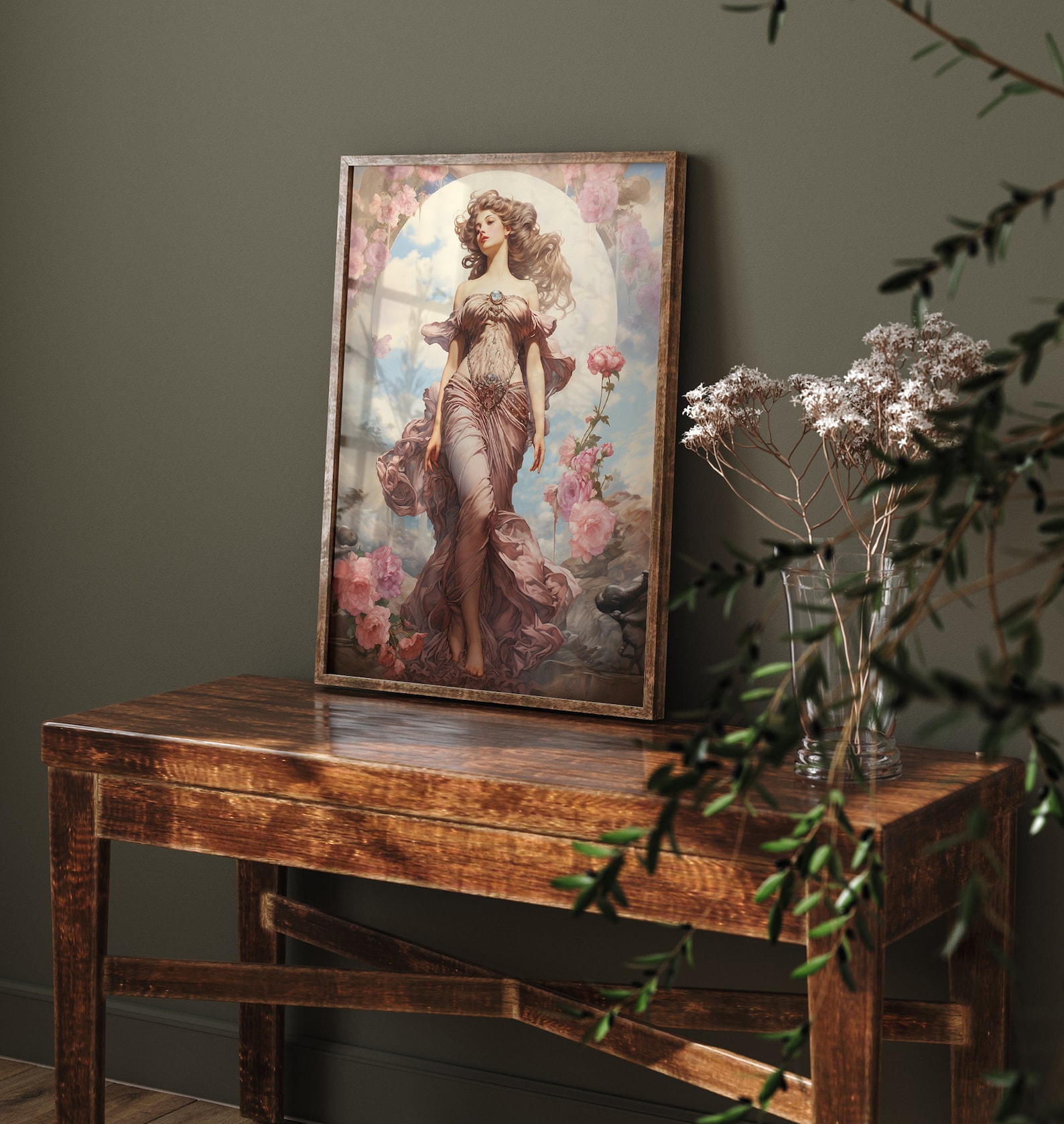 Aphrodite Greek Goddess of Beauty, Divine Feminine Art, Ancient Greece ...