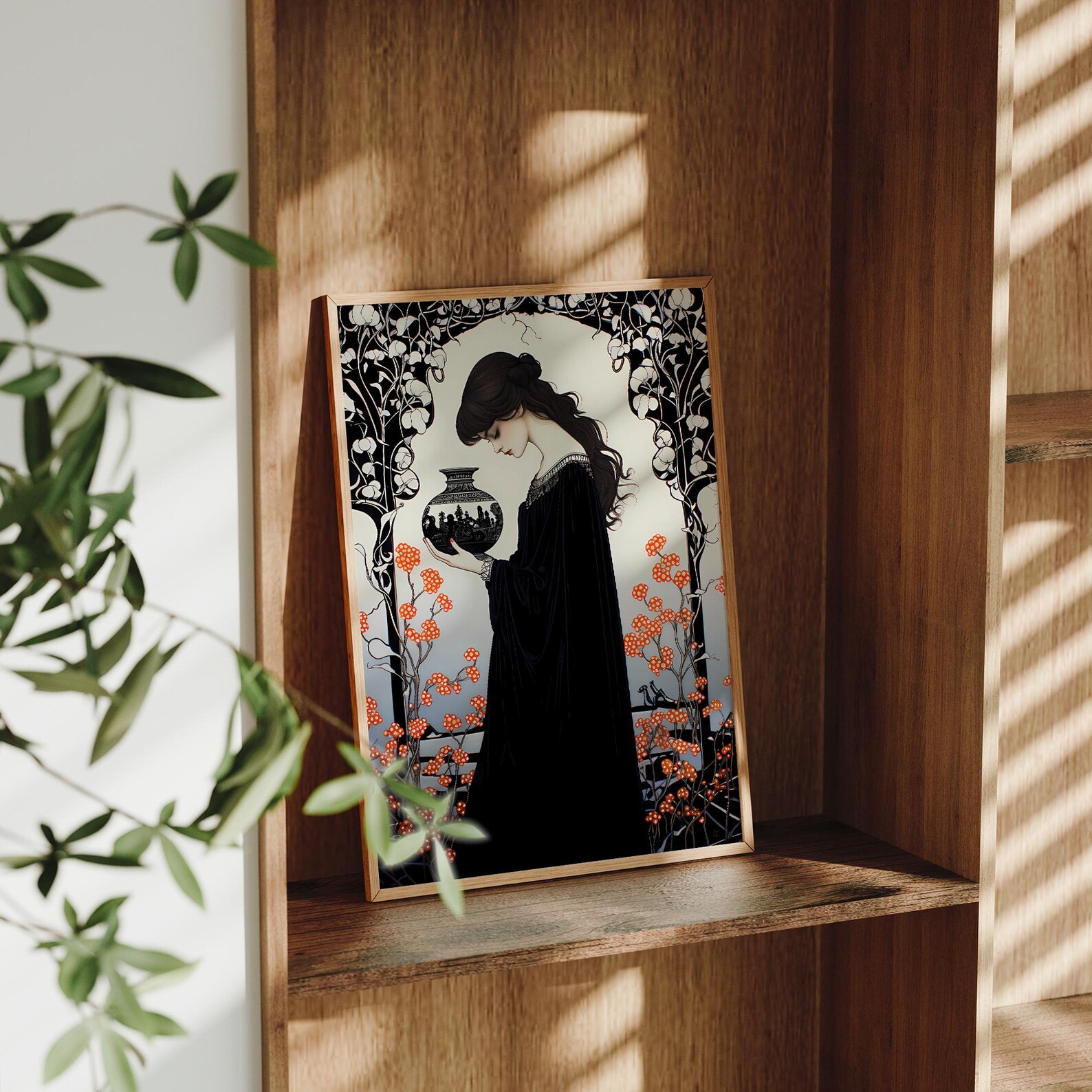Hestia Poster Premium, Greek Goddess of the Hearth and Home, Greek ...
