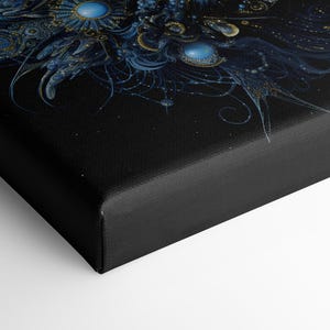 Goddess Nyx Canvas Art, Greek Goddess of Night Sky, Greek Mythology ...