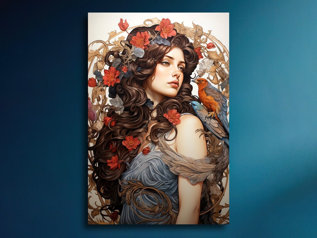 Athena, Greek Goddess of Wisdom and the Arts, Wall Art ...