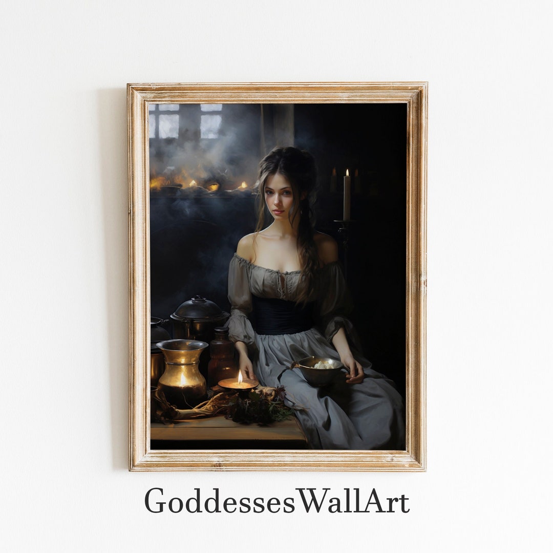 Hestia Art Print Greek Goddess of the Hearth and Home Greek - Etsy