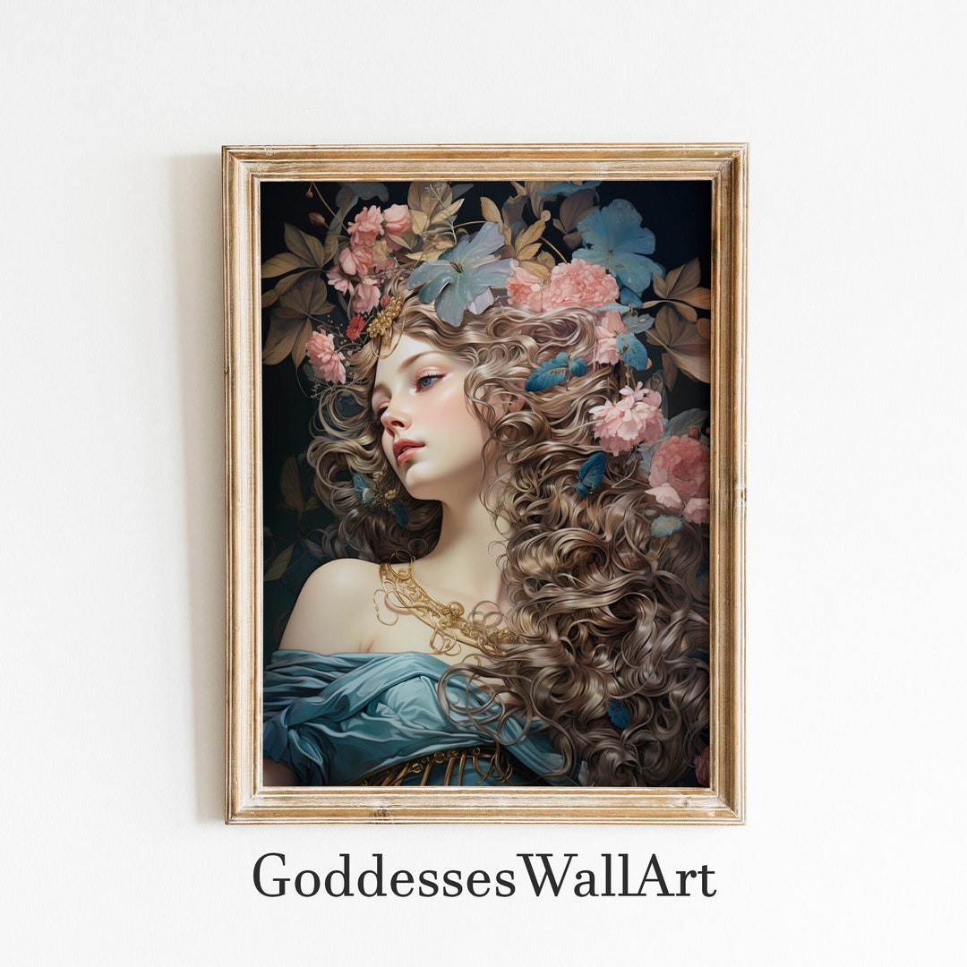 Aphrodite, Greek Goddess of Beauty, Mythology Wall Art, Aphrodite ...