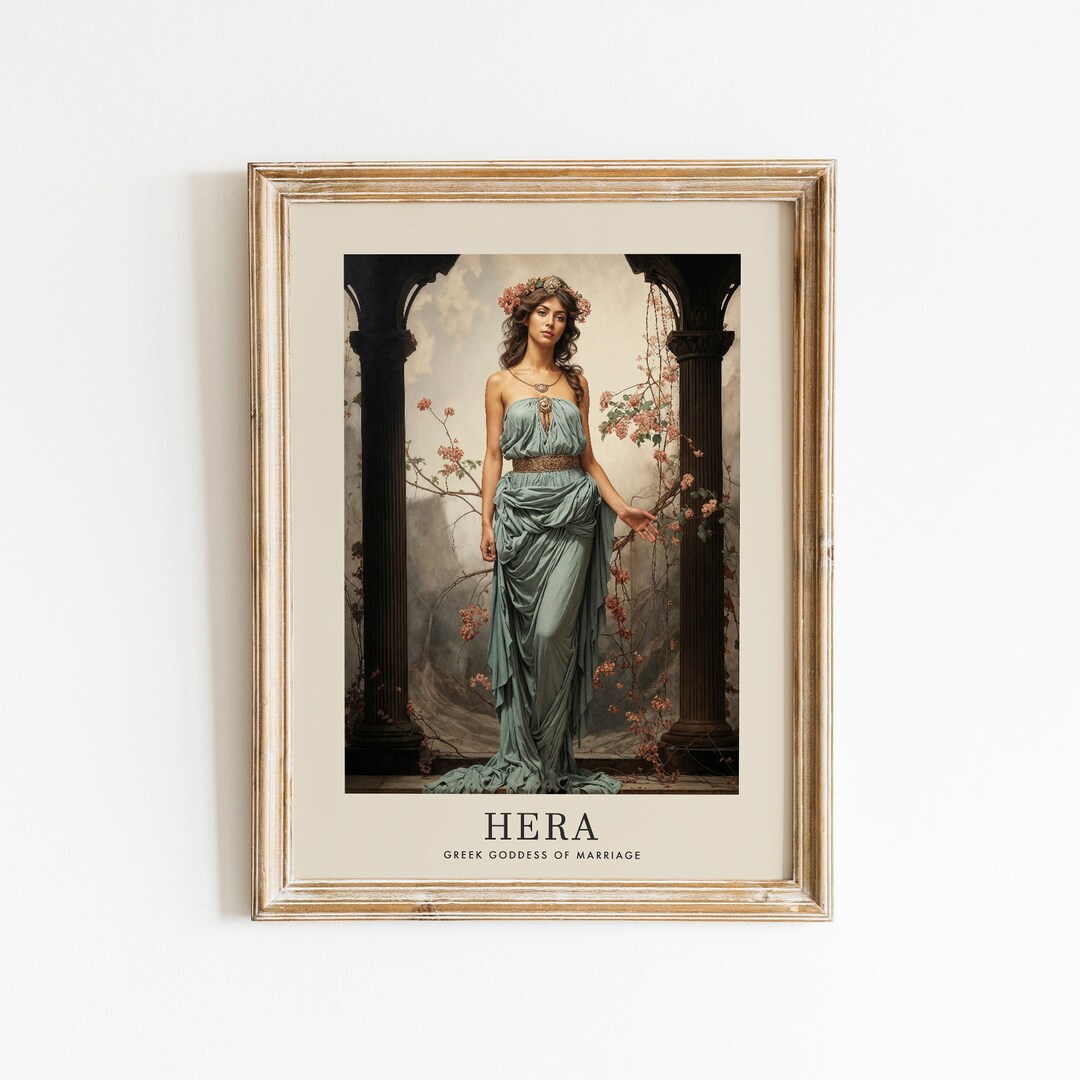 Hera Greek Goddess of Marriage, Divine Feminine Art, Greek Goddess ...