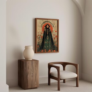 Native American Goddess Asdzáá Nádleehi Wall Art, Navajo Goddess of ...