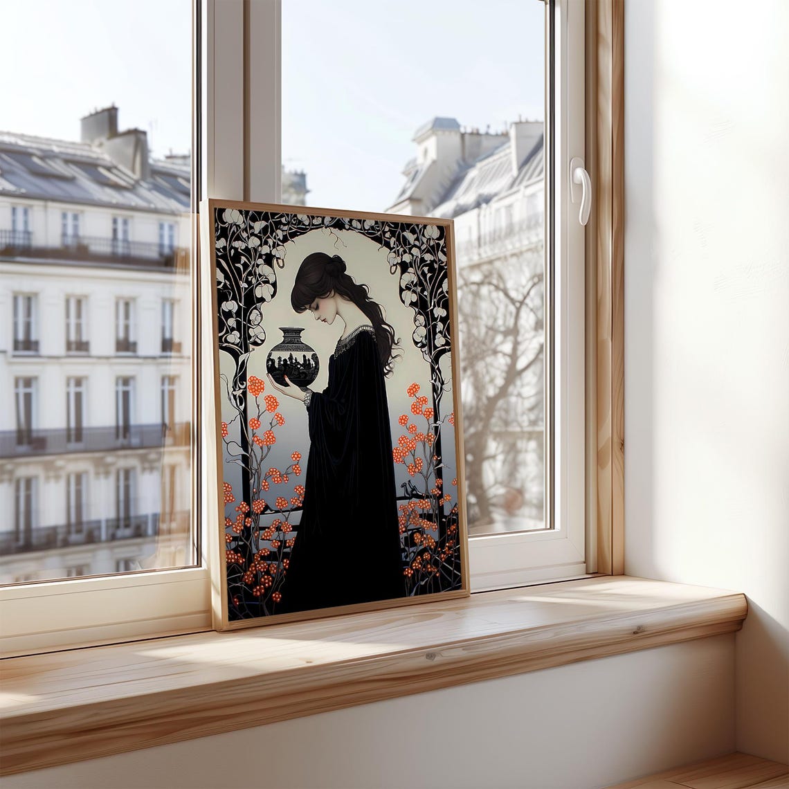 Hestia Poster Premium, Greek Goddess of the Hearth and Home, Greek ...
