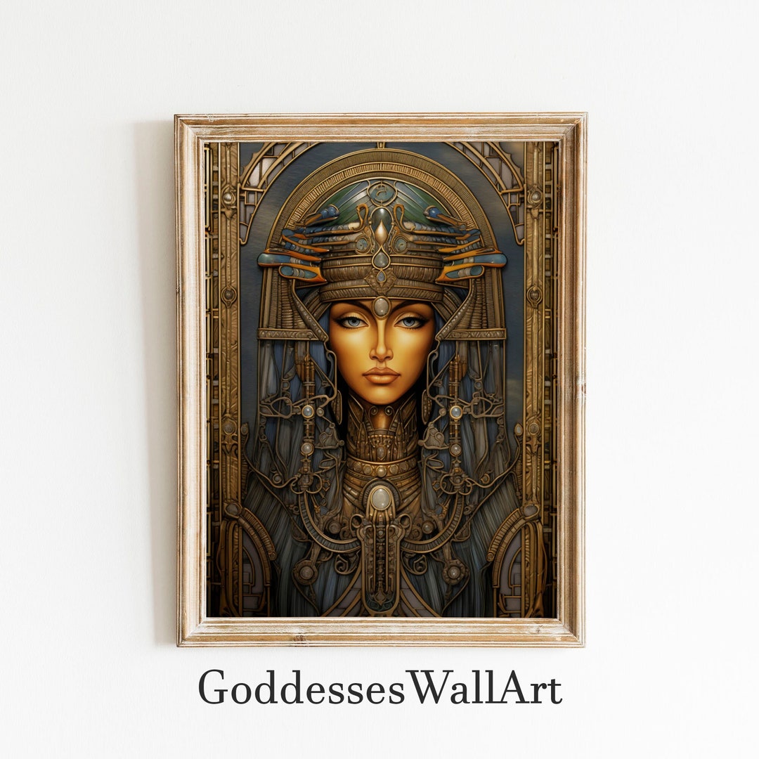 30 Renaissance Paintings, Goddess Isis Art Print, Egyptian Goddess of ...