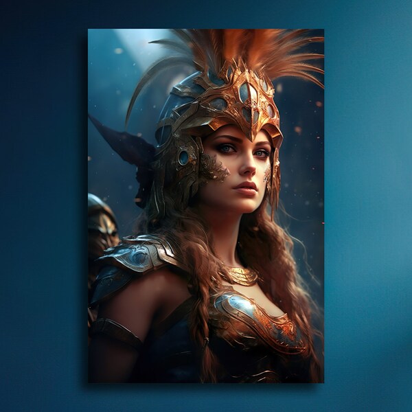 Athena Art Print - Etsy