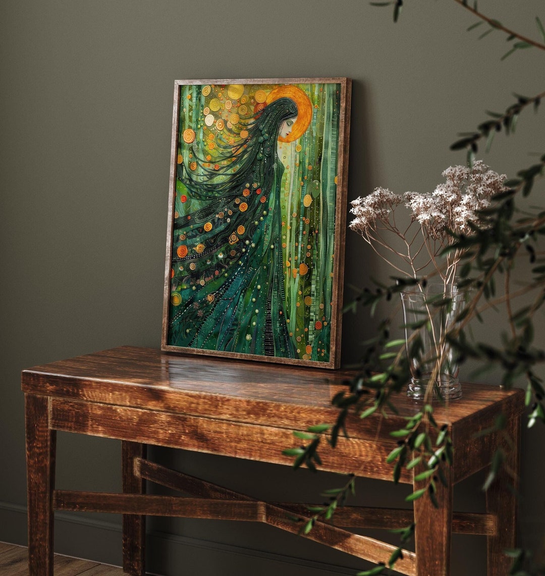 Flidais Premium Poster Fantasy Art, Celtic Goddess of the Forest ...