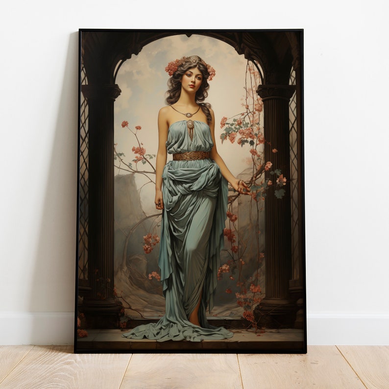 Hera Greek Goddess of Marriage Divine Feminine Art Greek - Etsy