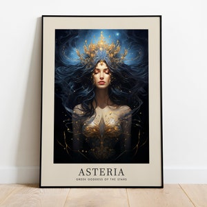 Asteria Greek Goddess of the Stars, Bring Celestial Magic to Your Space ...