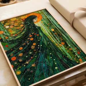 Flidais Premium Poster Fantasy Art, Celtic Goddess of the Forest ...