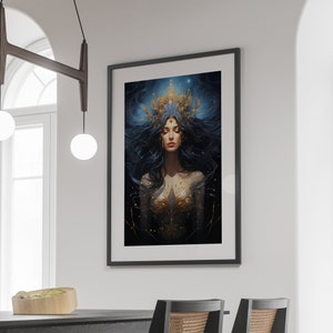 Asteria Greek Goddess of the Stars, Bring Celestial Magic to Your Space ...