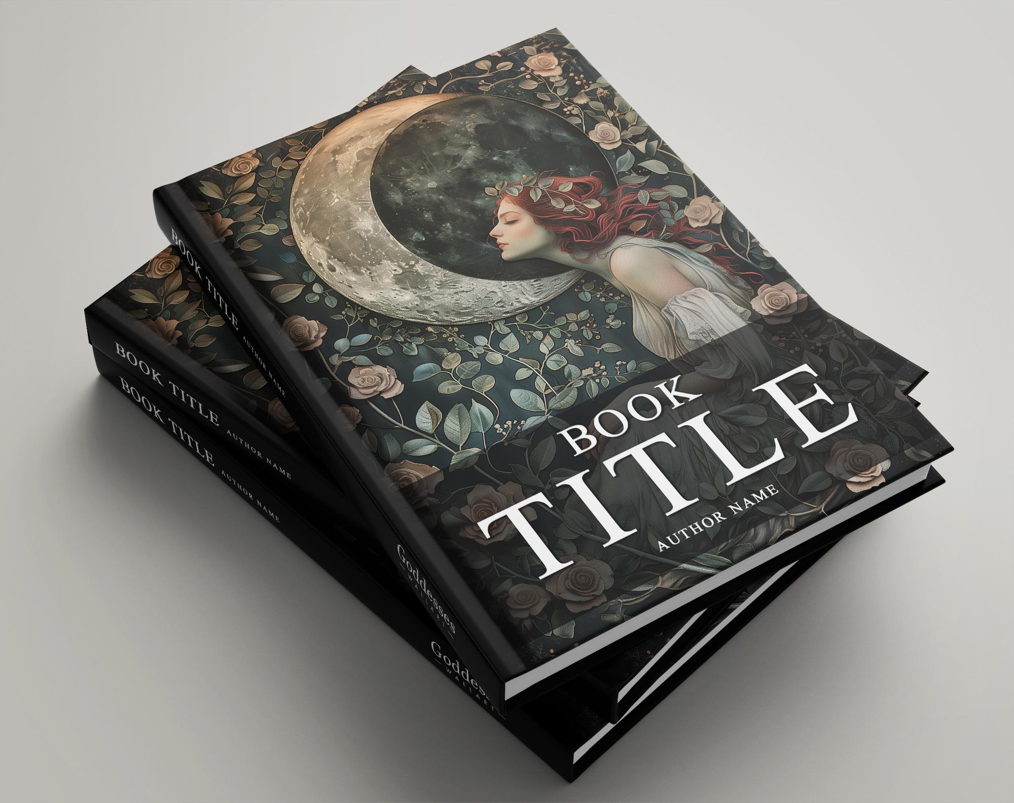 Book Cover Design Based on One of My Artworks, Custom Book Cover Art ...