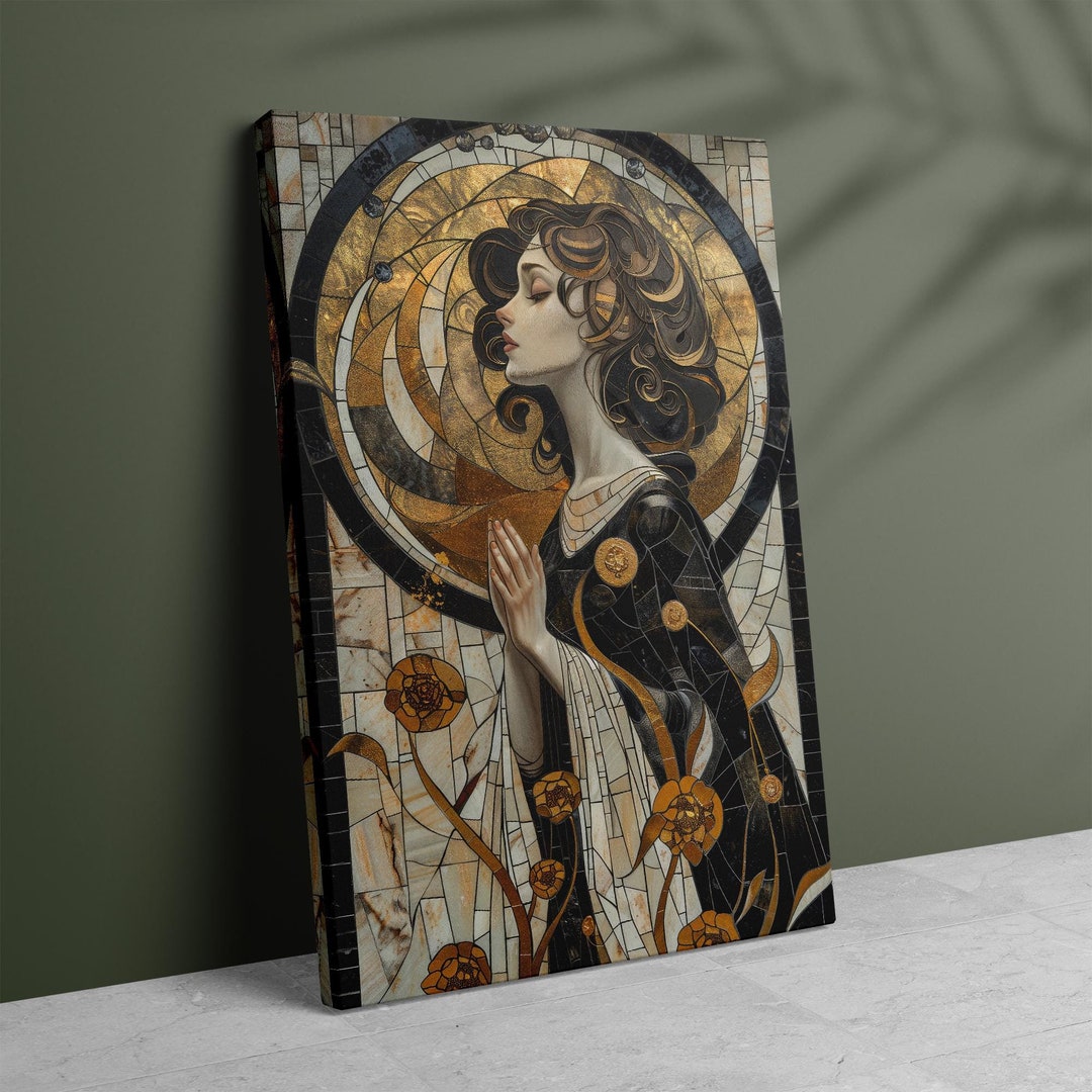 Goddess Lada Canvas Art Nouveau, Slavic Goddess of Love, Beauty and ...