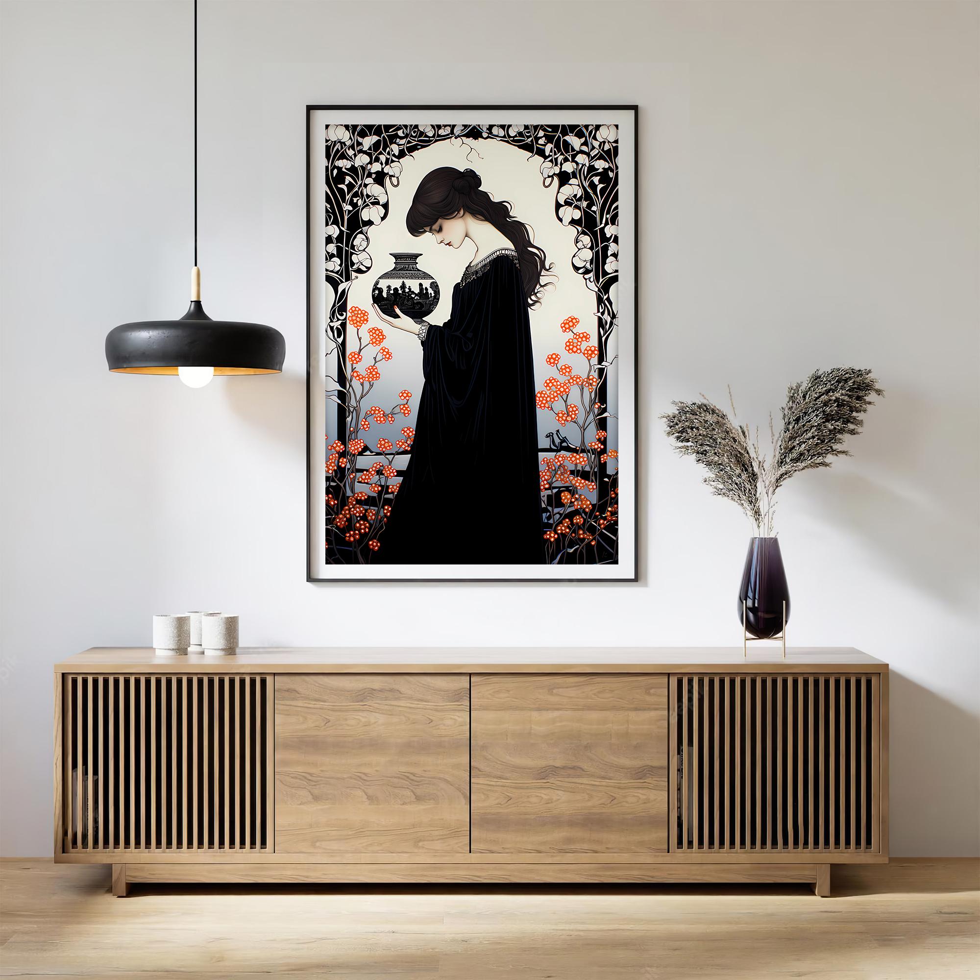 Hestia Poster Premium, Greek Goddess of the Hearth and Home, Greek ...