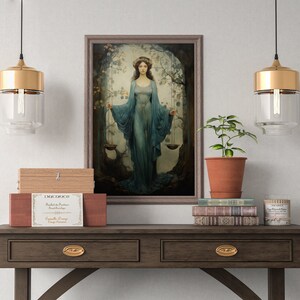 Goddess Themis Original Artwork, Greek Goddess of Justice and Equity ...