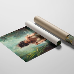 Oba Wall Art, Yoruba Goddess of Sacrifice and Rivers, the Orishas ...