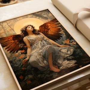 Eos Greek Goddess of Dawn, Mythology Wall Art, Eos Poster Printable ...