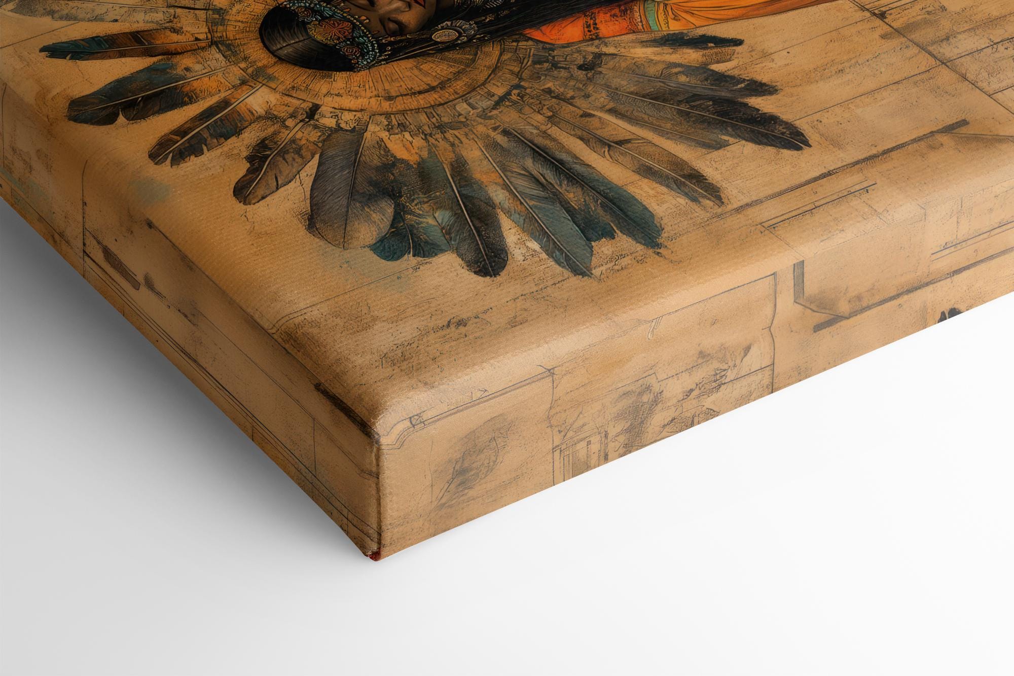 Goddess Pachamama Canvas Art, Incan Goddess of Fertility and Harvest ...