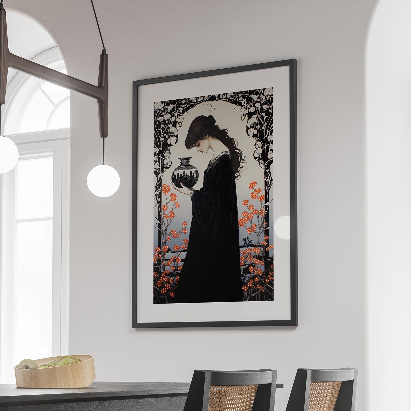 Hestia Poster Premium, Greek Goddess of the Hearth and Home, Greek ...
