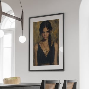 Feme Greek Goddess of Rumors, Goddess Osa, Goddess Fama, Tonalism Style ...