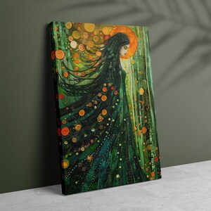 Flidais Premium Poster Fantasy Art, Celtic Goddess of the Forest ...