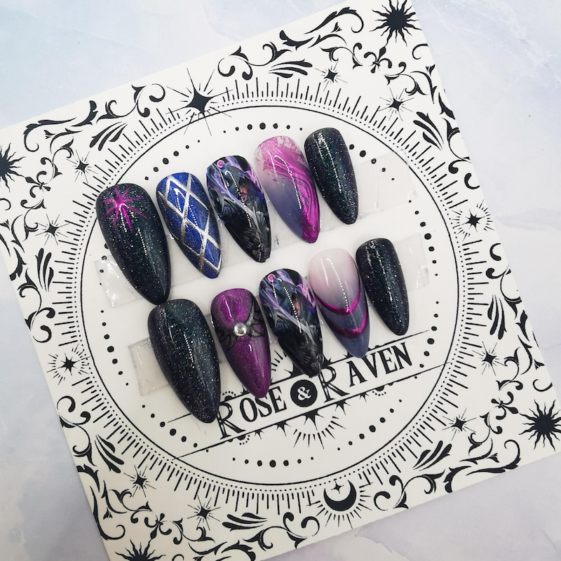 Arcane Jinx Nails - Etsy