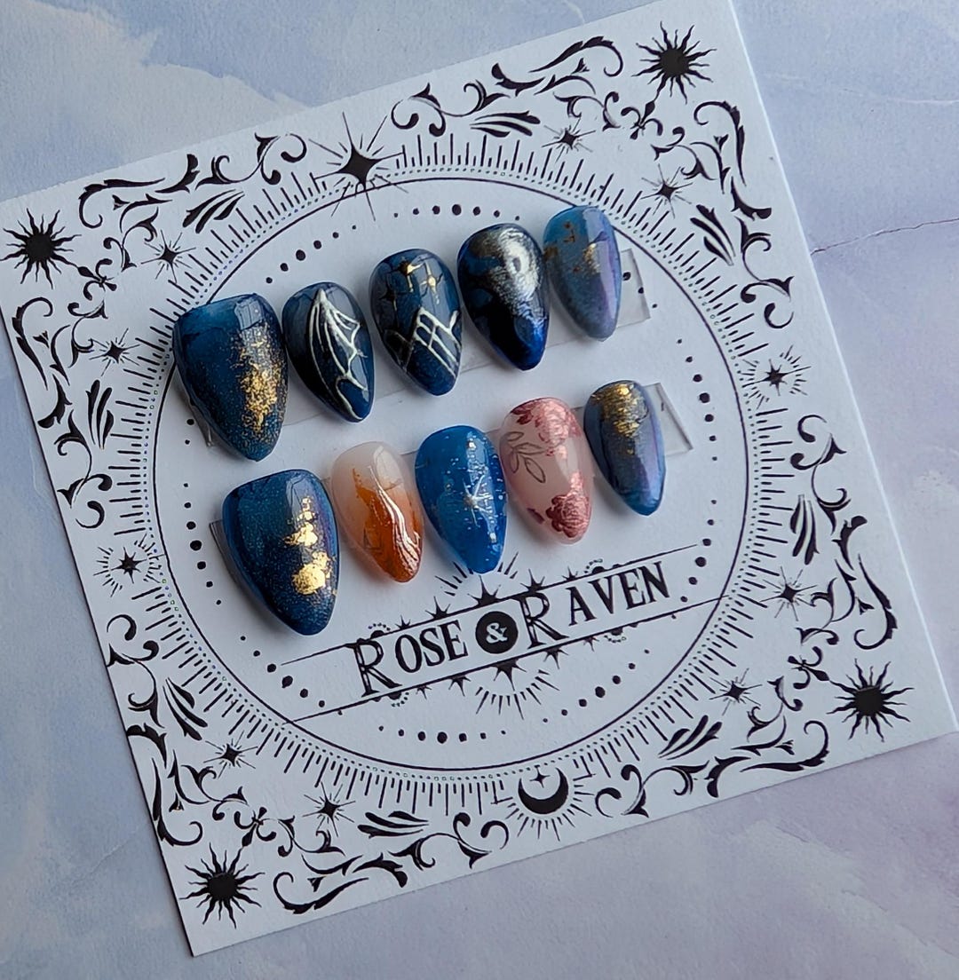 Acotar Inspired Press on Nail Set - Etsy