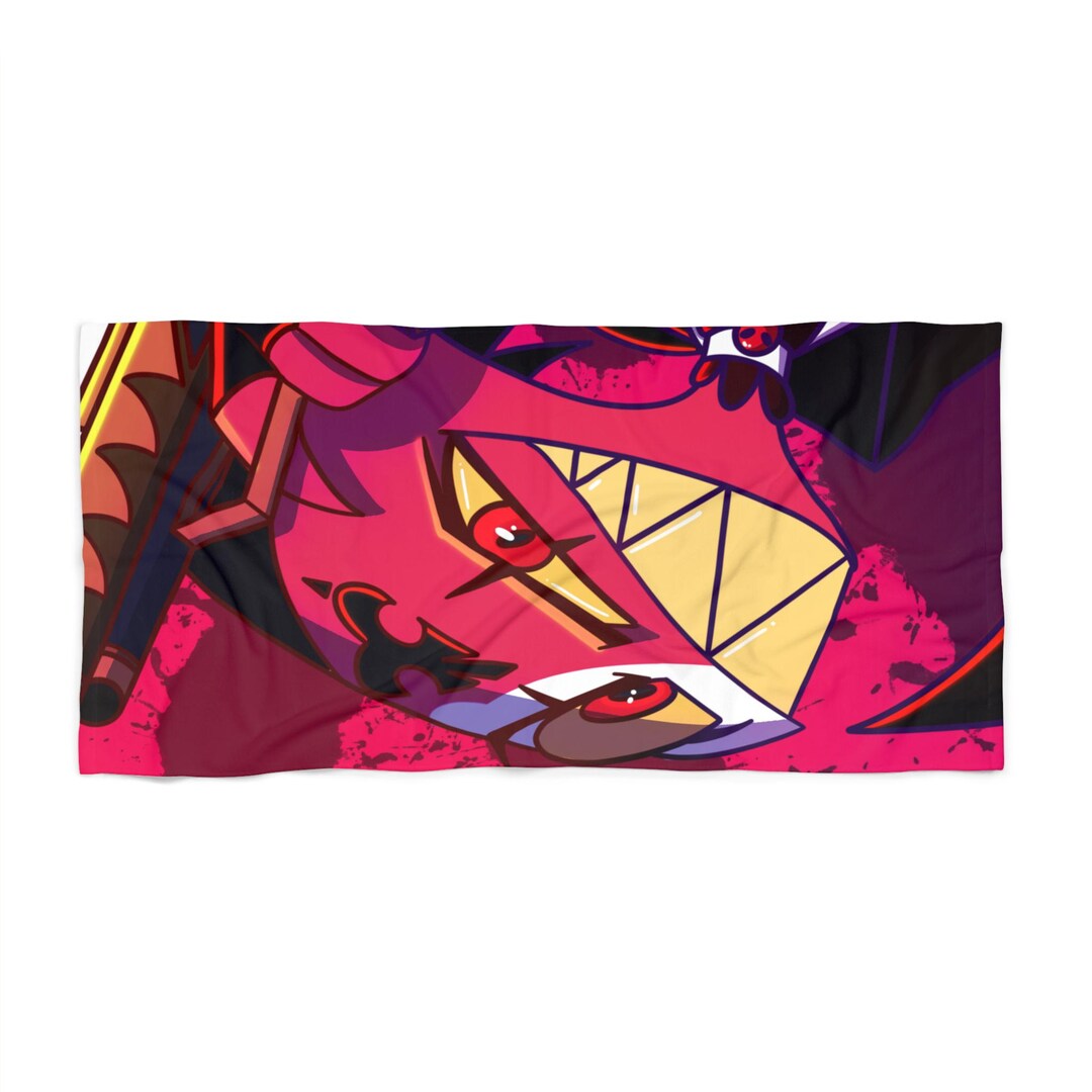 Blitzo Helluva Boss Beach Towel - Large Beach Towel for Pool, Ocean ...
