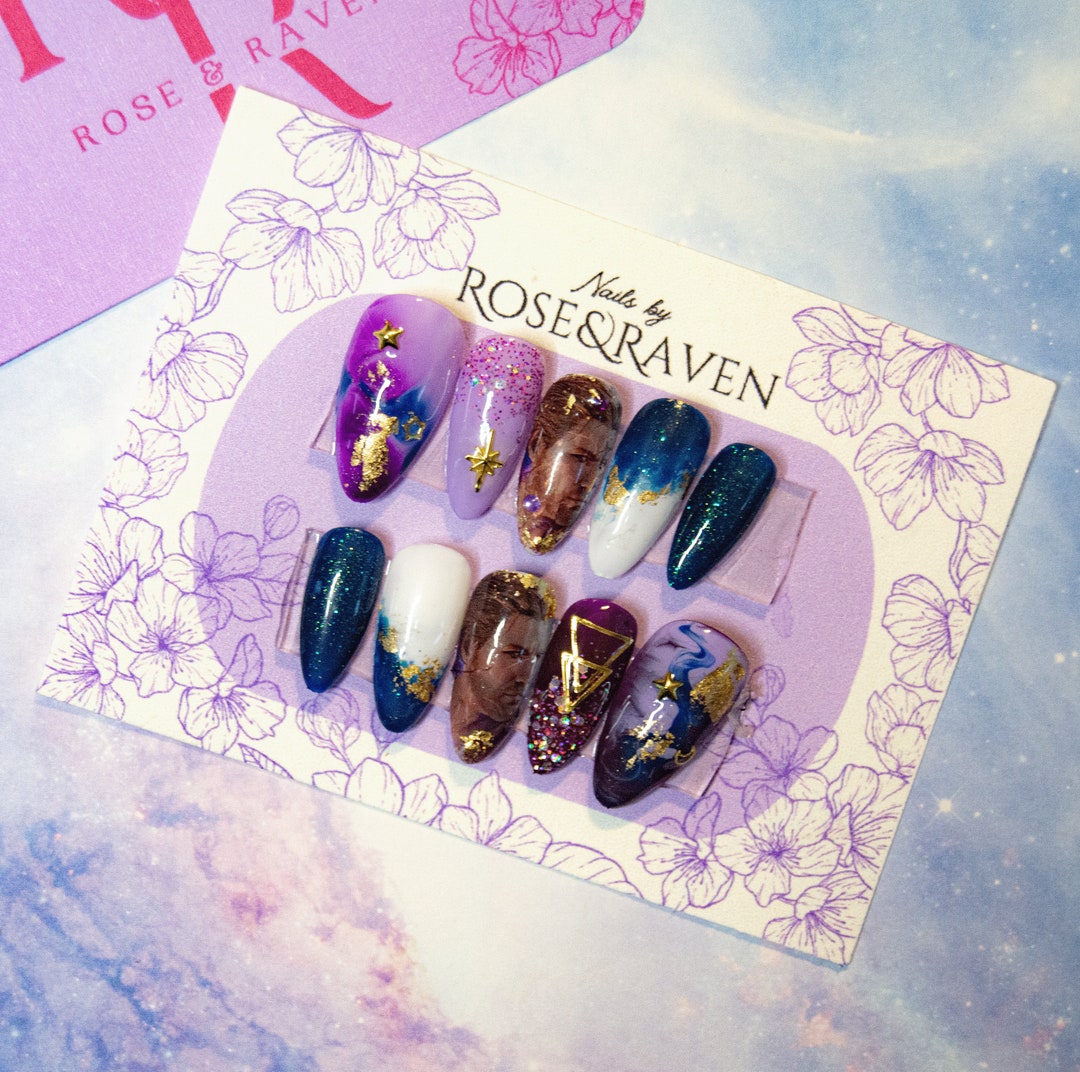 Gale Baldur's Gate Inspired Press on Nail Set - Etsy Australia