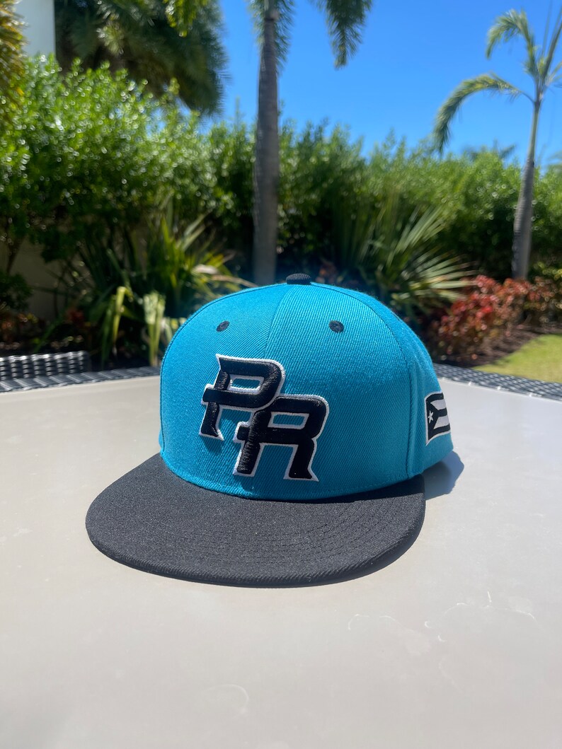 Gorra PR Bordada 3D con bandera en el lateral - Etsy México