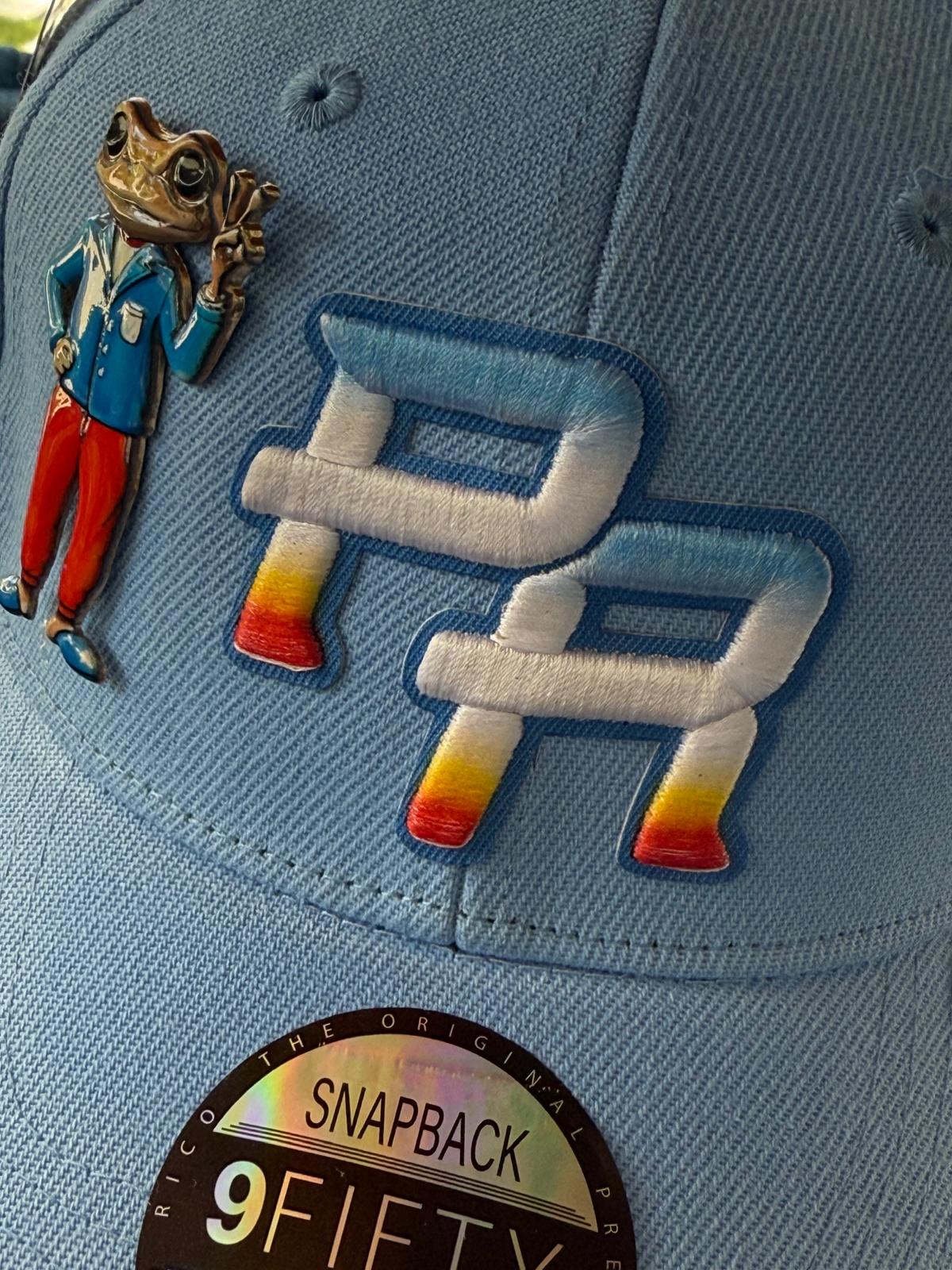 Puerto Rico Caps, Pinned Hat, Light Blue Streetwear, Adjustable ...