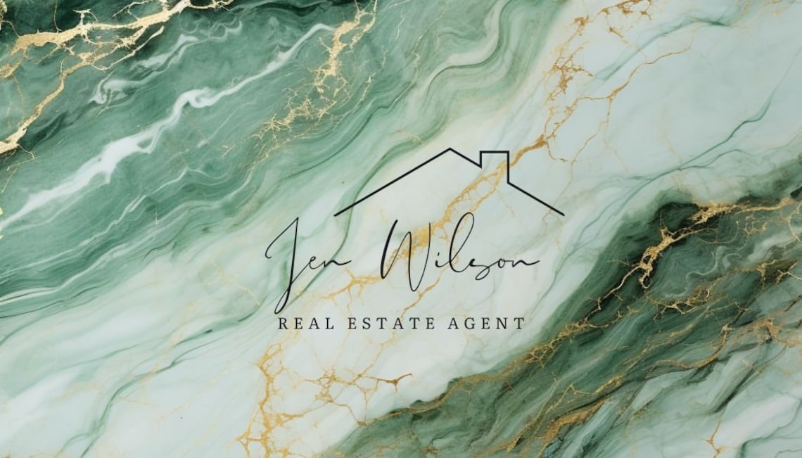 Green and Gold Marble Digital Paper, Marble Textures, Printable ...