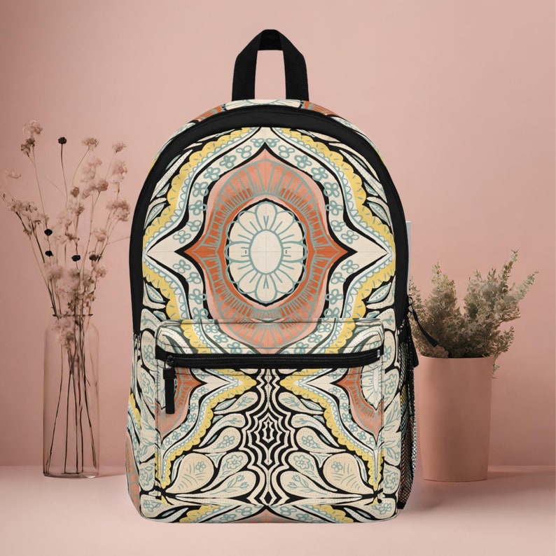 Vintage Boho Backpack, Retro Backpack, 60s Style Backpack, Cottagecore ...