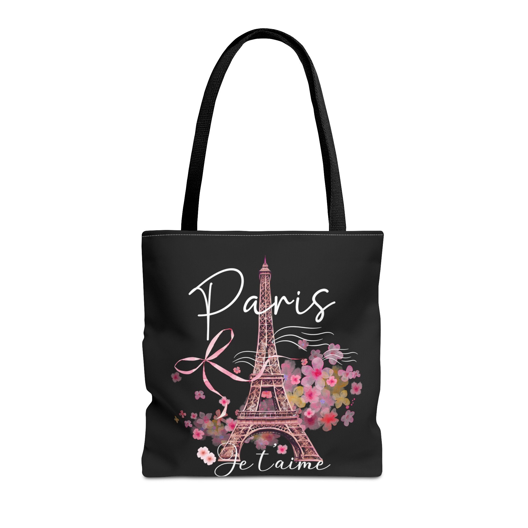 Paris Tote Bag Coquette Paris Tote Paris Gift Idea Travel Paris Tote ...