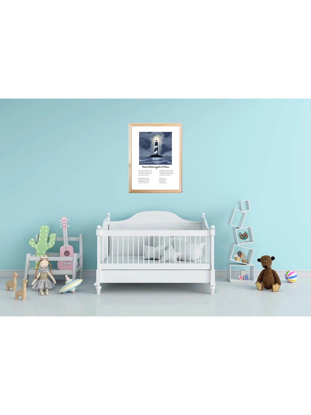 This Little Light of Mine Wall Art Digital Download Baby - Etsy