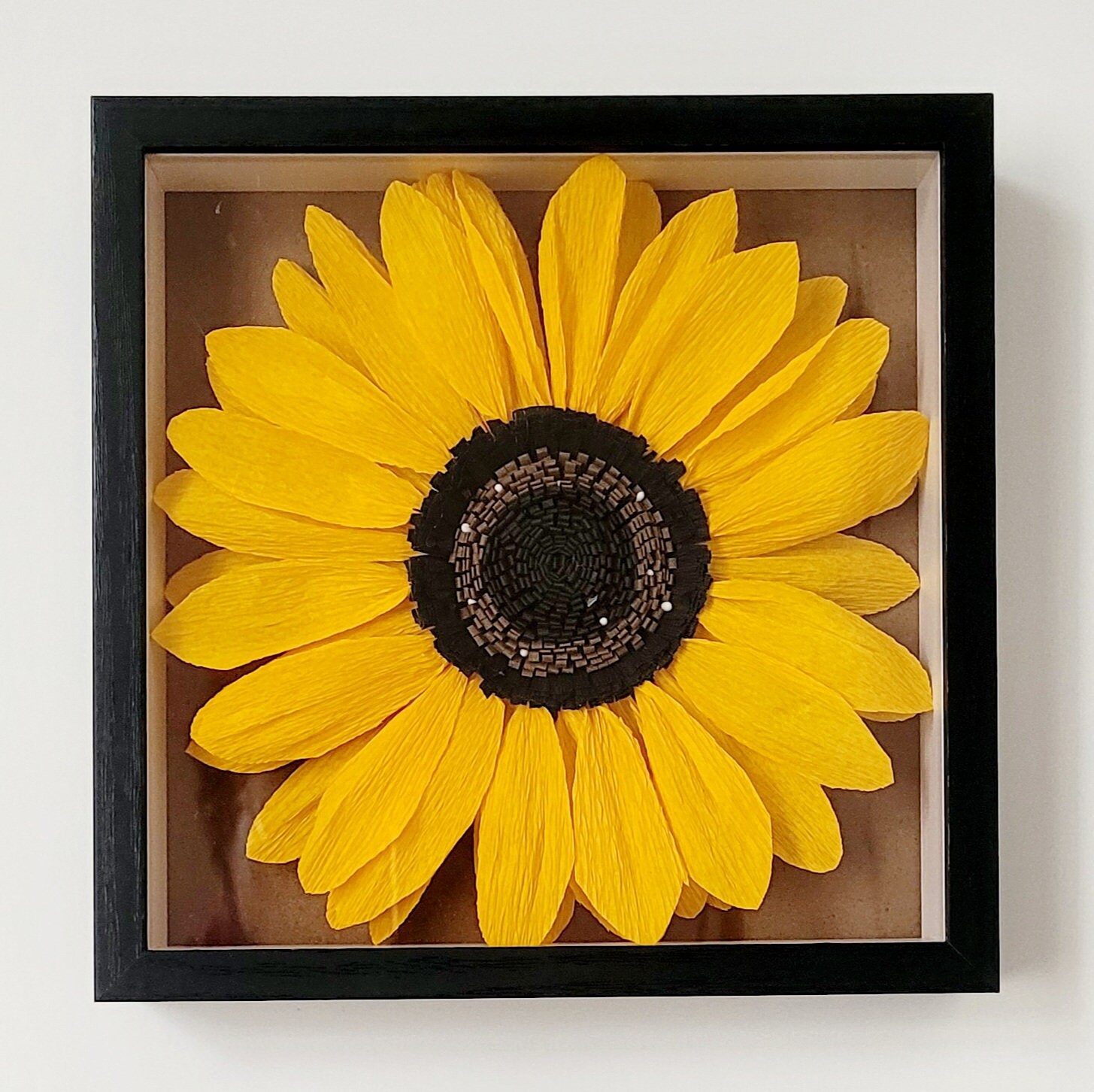 Sunflower Shadow Box - Etsy