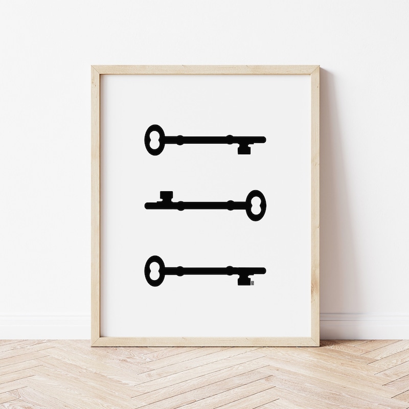 Skeleton Key Art - Etsy