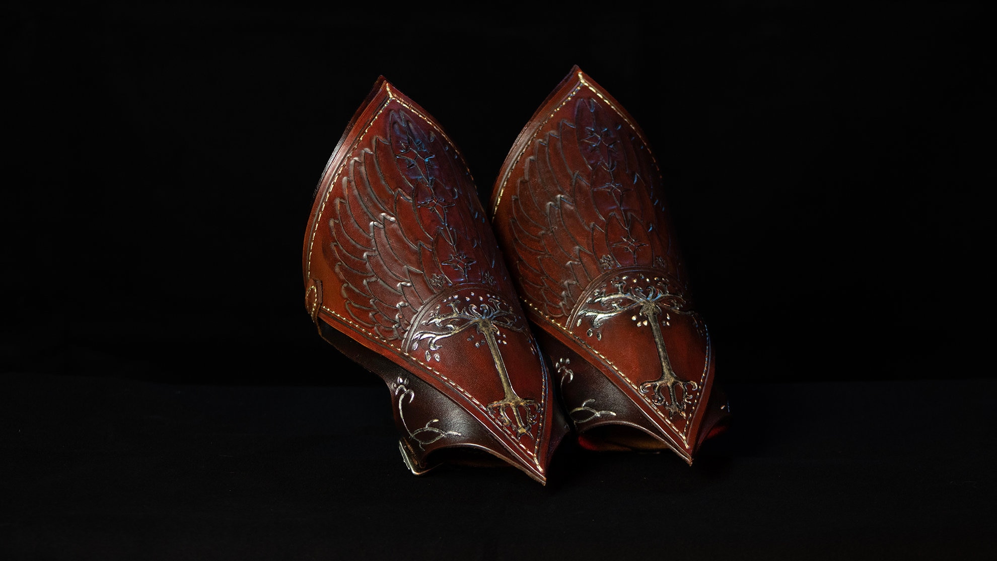Vambraces of Gondor Aragorn Boromir Gondorian Bracers Arm - Etsy