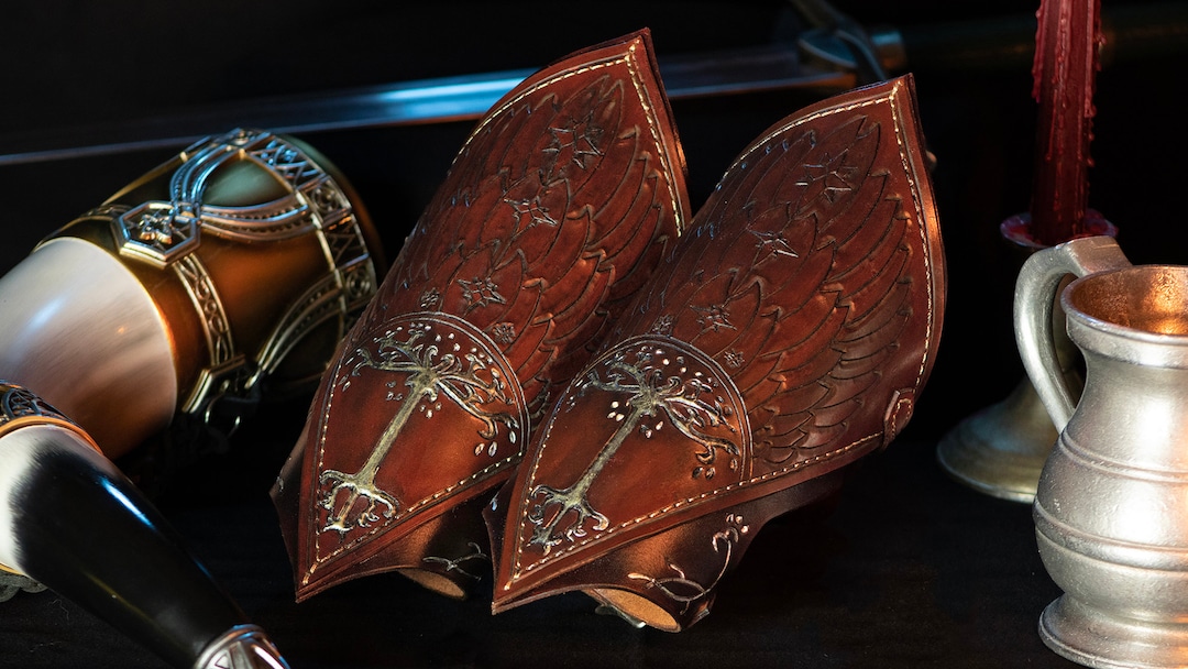 Vambraces of Gondor Aragorn Boromir Gondorian Bracers Arm - Etsy