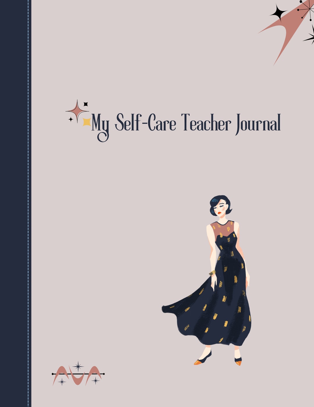 Self Care Teacher Journal - Etsy