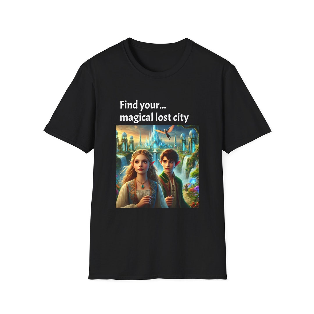 Sophie & Fitz Magical Lost City Softstyle T-shirt CLOK233 - Etsy