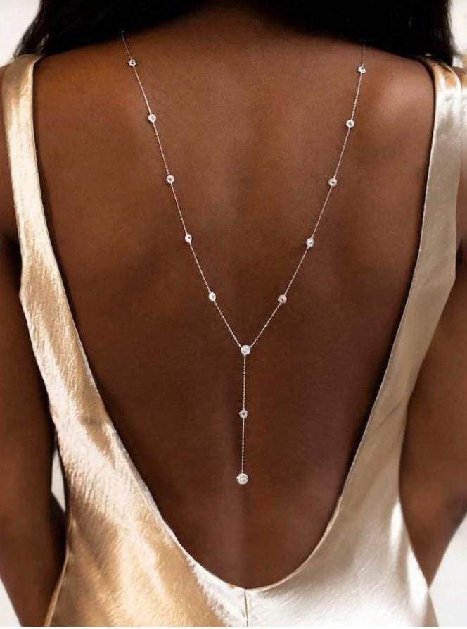 Crystal Body Chain, Layering Body Chain, Bikini Bodyjewelry, Festival ...