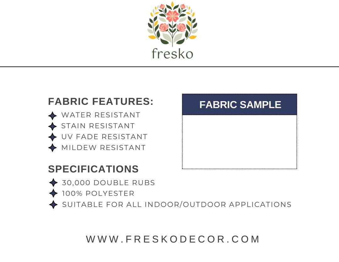 Fabric Samples Water Resistant Stain Proof Waterproof Fabric for Fitted ...